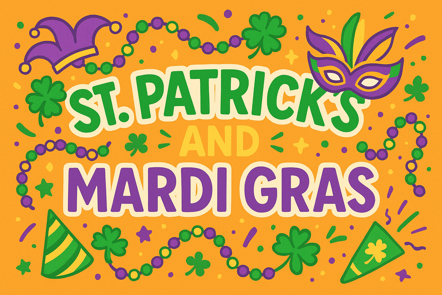 ST. PATRICKS AND MARDI GRAS – An Initial Impression